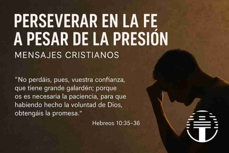 Perseverar en la Fe · Mensajes Cristianos 2025